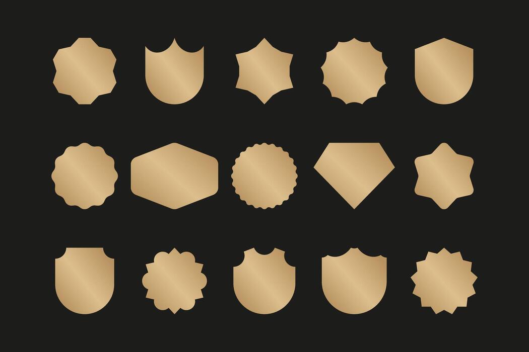 Badge Shapes Vector Art, Icons, and Graphics for Free Download