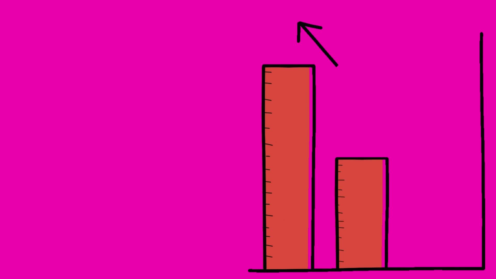 Infographic growth 2D object animation. Increase sales in business flat ... Infographic growth 2D object animation. Increase sales in business flat ...