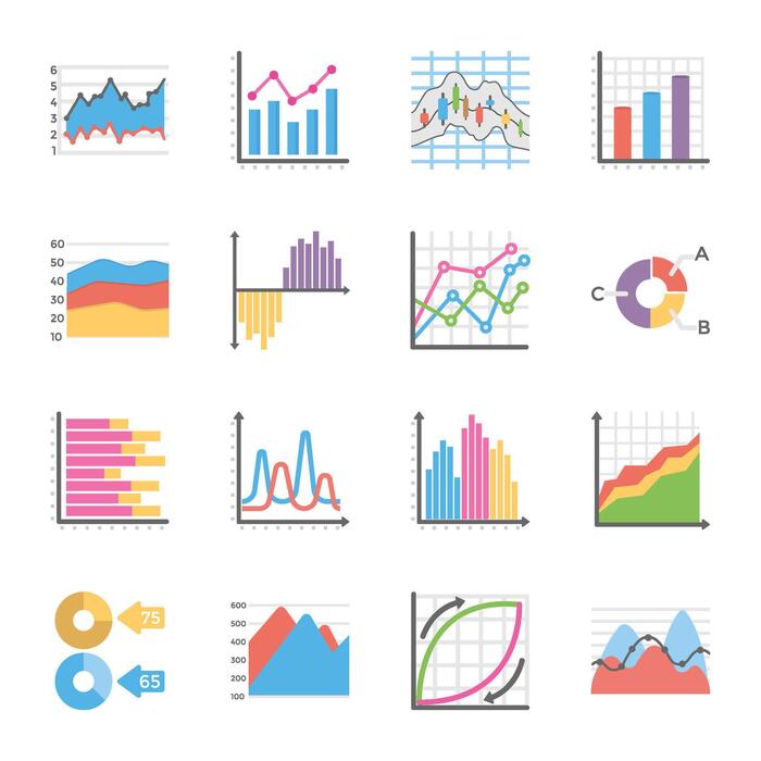 Charts And Graphs SVGs for Free Download