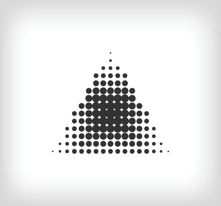 Triangle Halftone Vector Art, Icons, and Graphics for Free Download