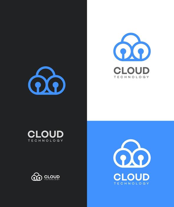 Cloud Logo Vector Art, Icons, and Graphics for Free Download