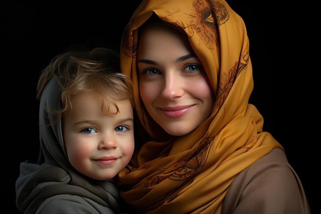 Muslim Mother And Child Stock Photos, Images and Backgrounds for Free ...