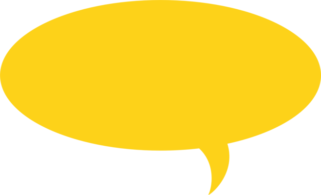 Yellow Text Bubble Pngs For Free Download