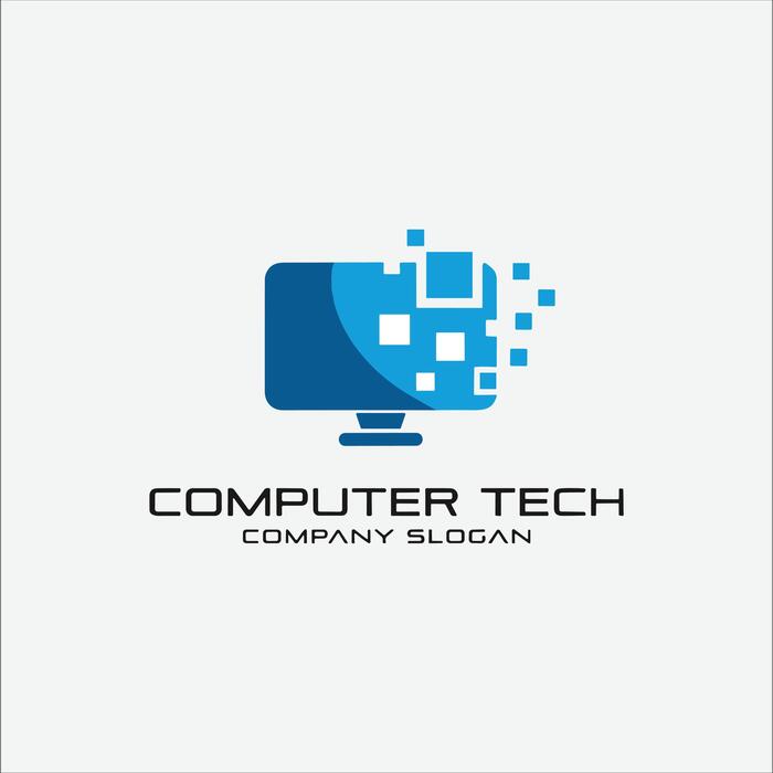 Computer Center Logo Vector Art, Icons, and Graphics for Free Download