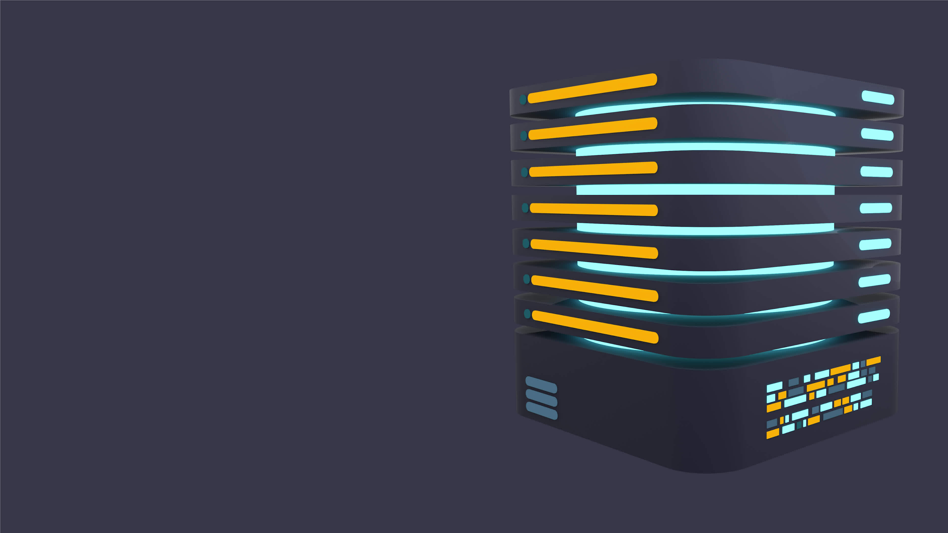 3d Server Animation Computer Server 3d Render Cloud Computing