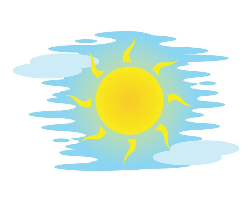 Sunny Weather Vector Art, Icons, and Graphics for Free Download