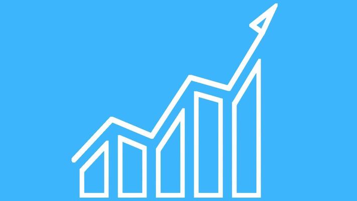 Increasing Graph Stock Video Footage for Free Download