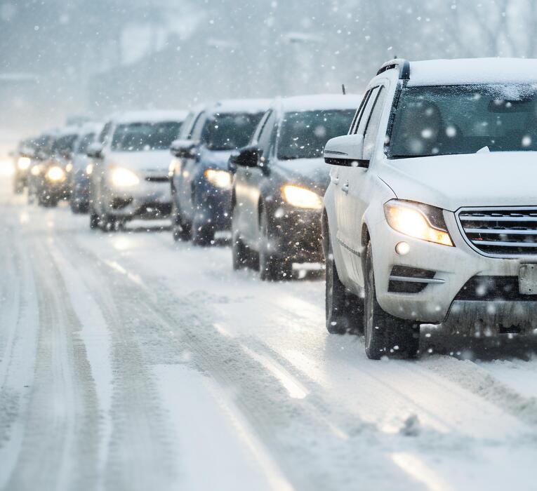 Driving In Snow Stock Photos, Images and Backgrounds for Free Download