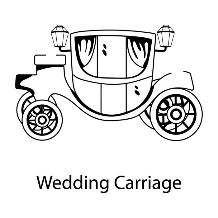 Wedding Chariot Vector Art, Icons, and Graphics for Free Download