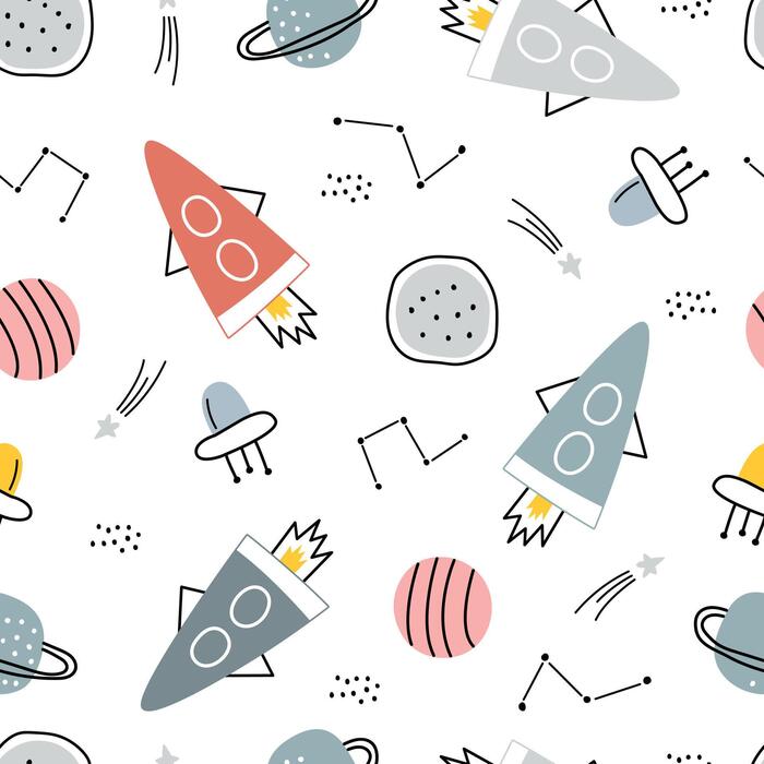 Outer Space Pattern Vector Art, Icons, and Graphics for Free Download