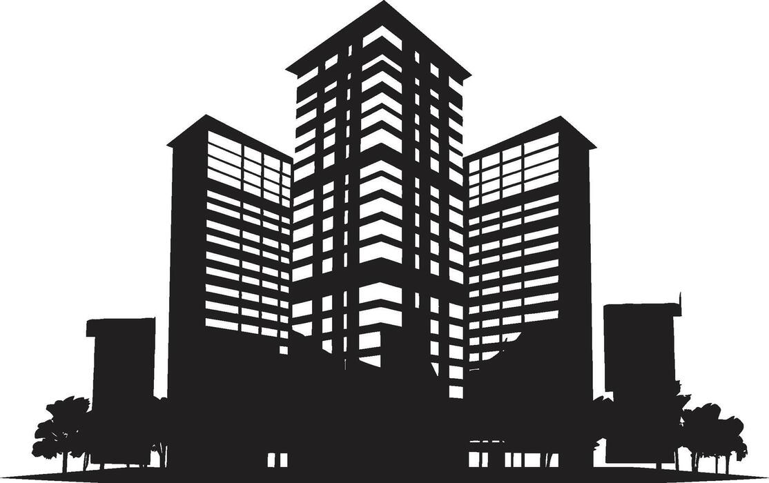 Building Silhouette Vector Art, Icons, and Graphics for Free Download