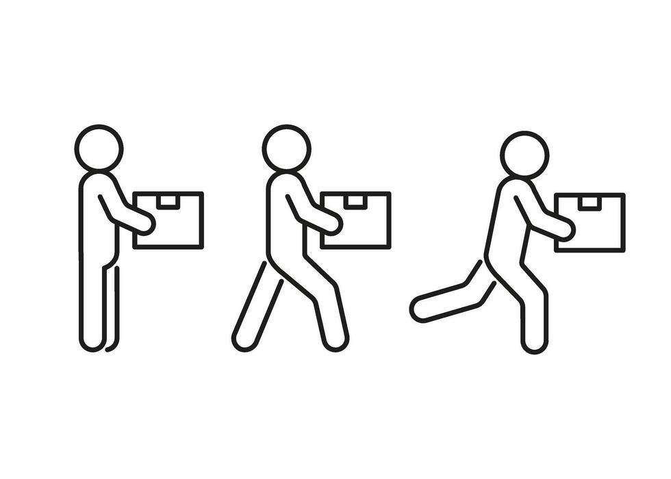 Manual Handling Icon Vector Art, Icons, and Graphics for Free Download