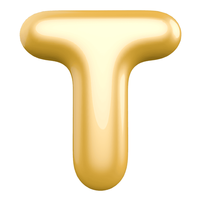 Gold Fonts PNGs for Free Download