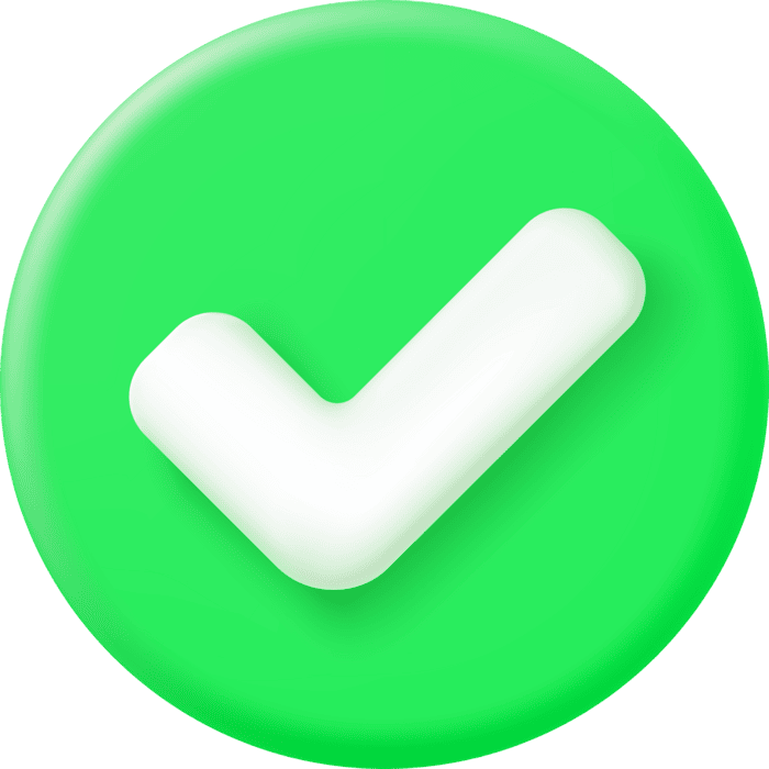 Check Verde PNG para descargar gratis