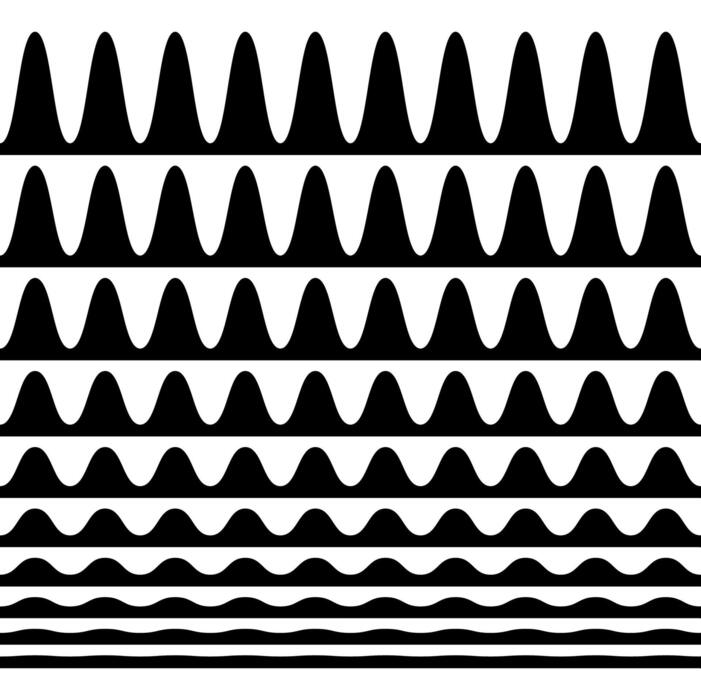 Repeating Wave Vector Art, Icons, and Graphics for Free Download