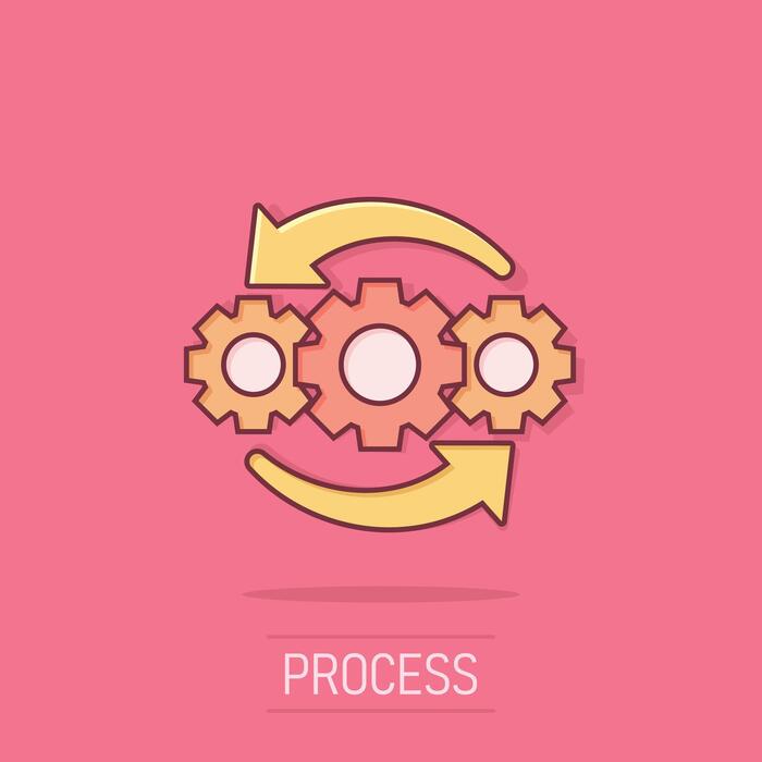 Process Flow Icon Vector Art, Icons, and Graphics for Free Download