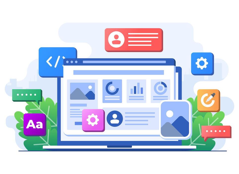 Laptop Vector Art, Icons, and Graphics for Free Download