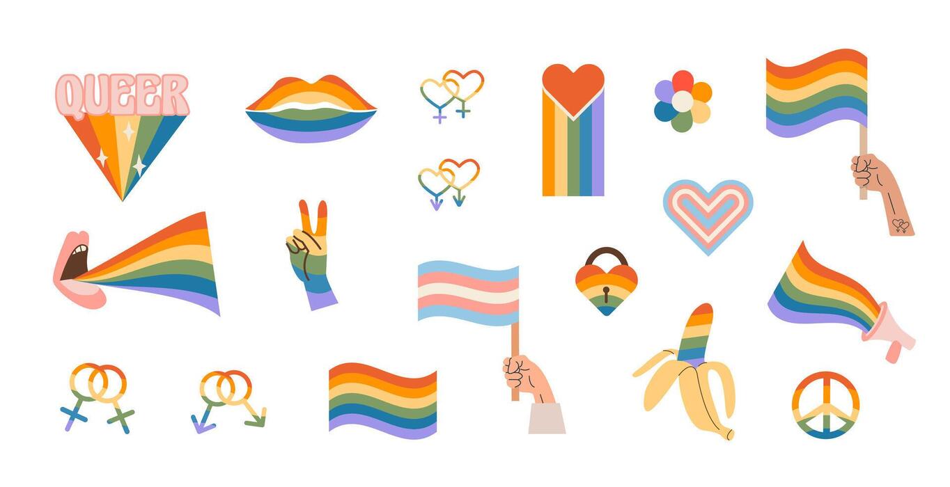 Lgbtq Symbols Vector Art, Icons, and Graphics for Free Download