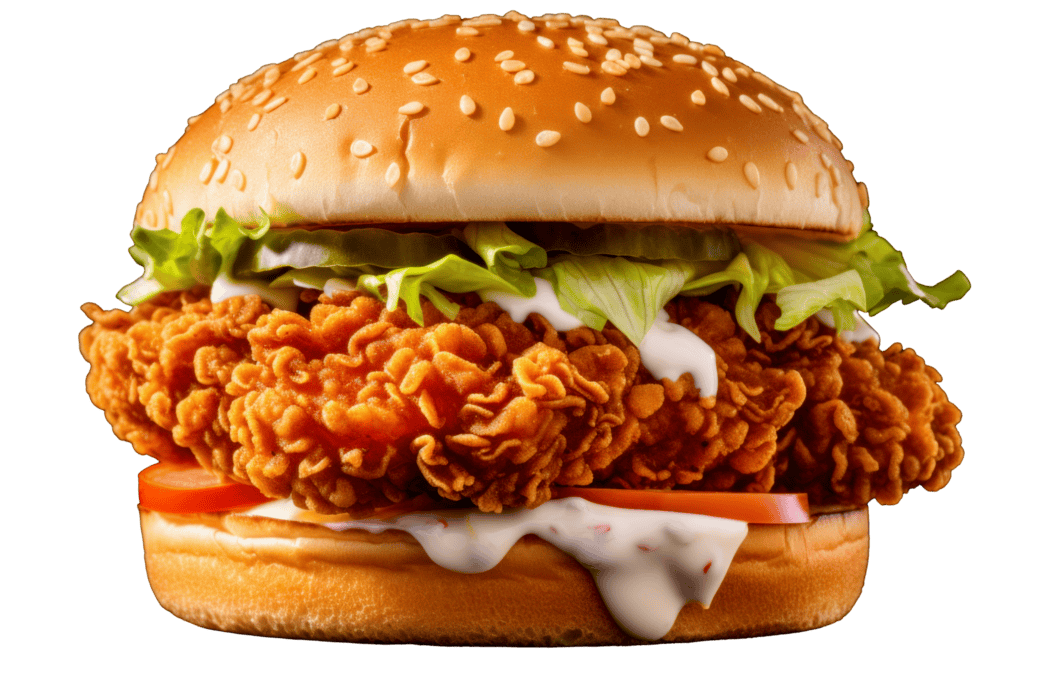 Zinger Burger PNGs for Free Download