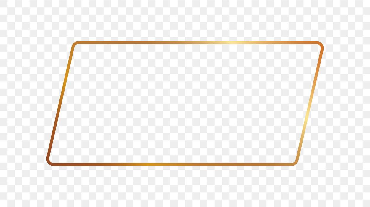 Simple Gold Border Vector Art, Icons, and Graphics for Free Download