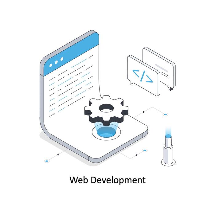 Web Development Post Vector Art, Icons, and Graphics for Free Download