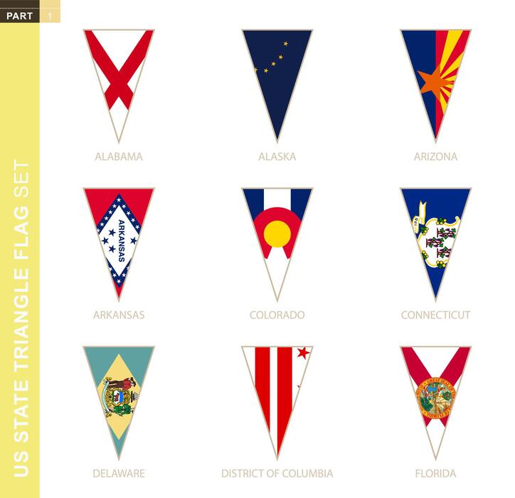 Triangle Flag Vector Art, Icons, and Graphics for Free Download