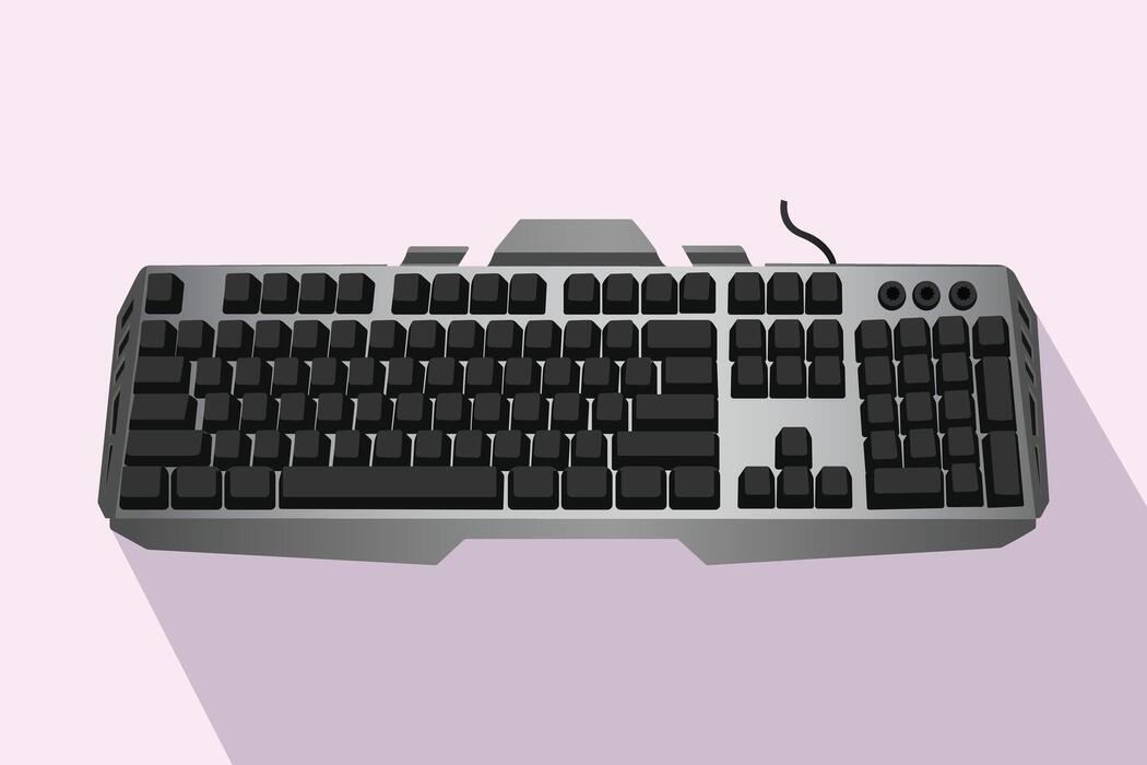 Gaming Keyboard Vector Art, Icons, and Graphics for Free Download