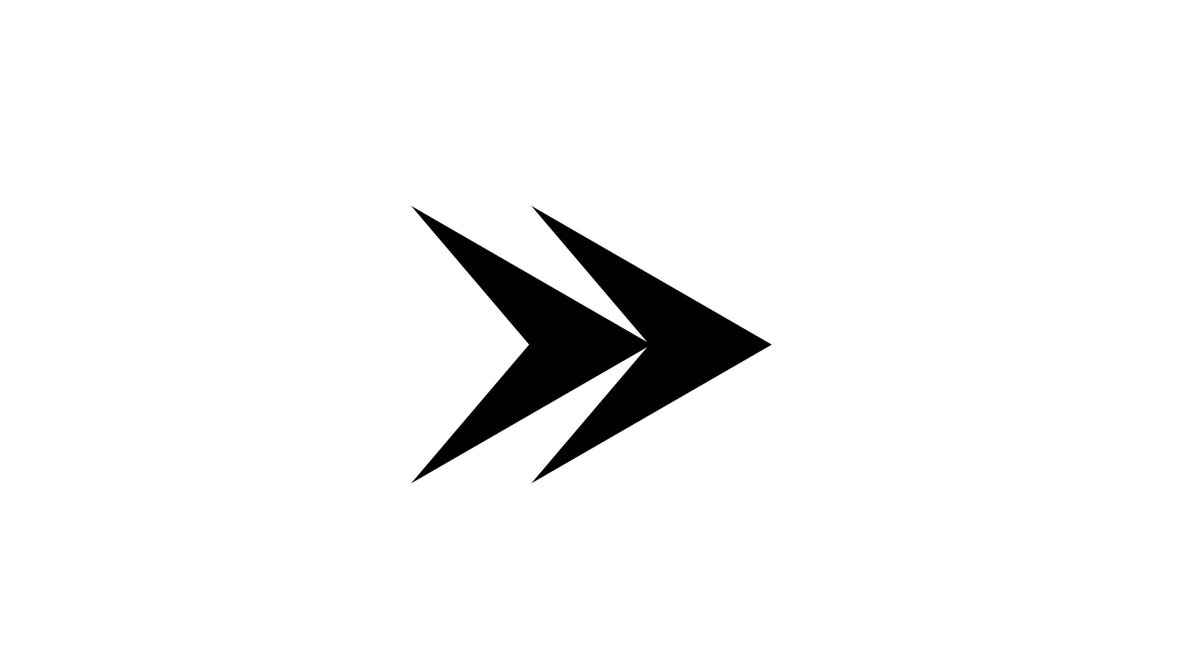 Animated 2d arrows sign symbol icon animation video footage. 4K ...