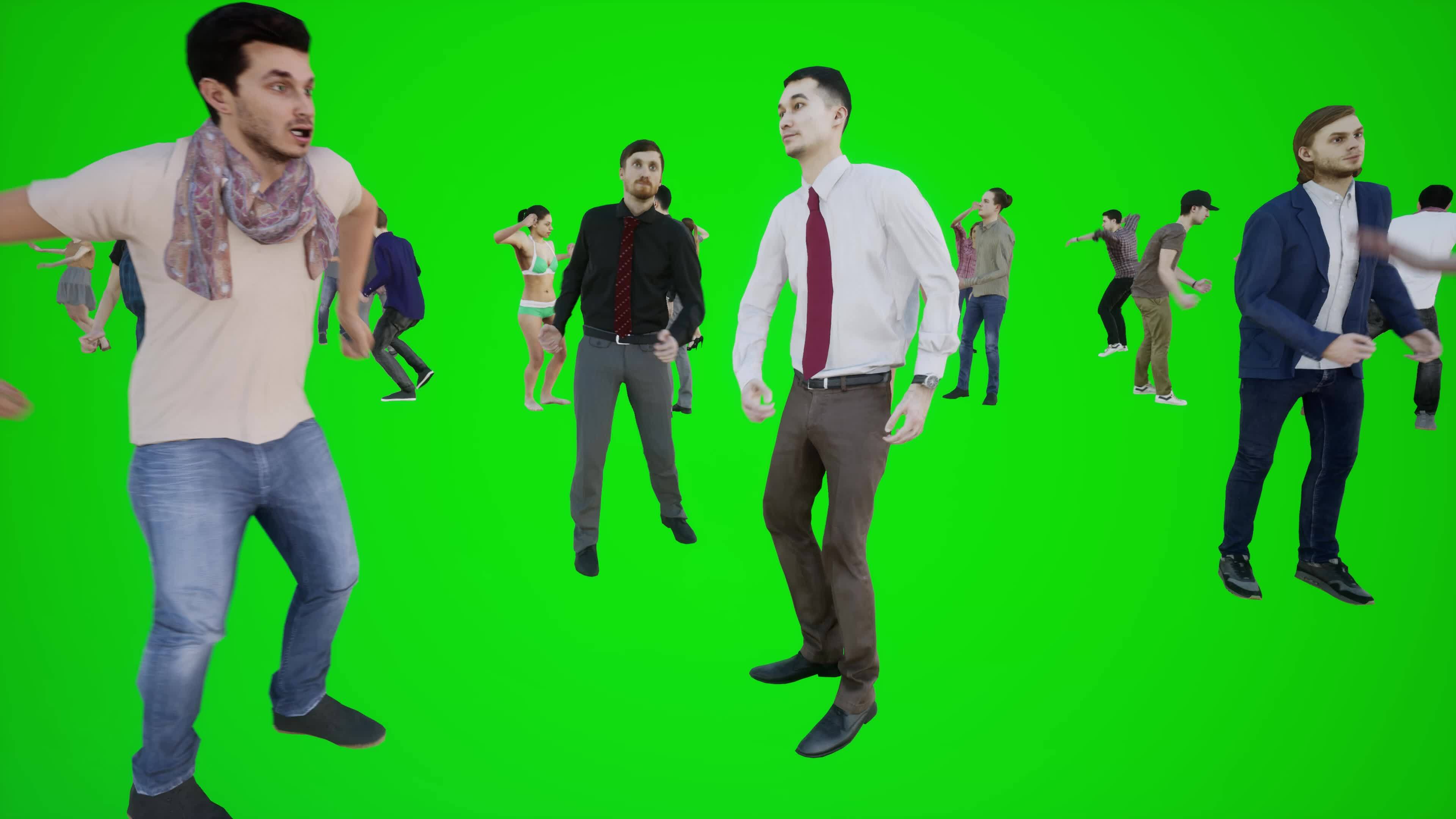 Green Screen Landing Stock Video Footage for Free Download