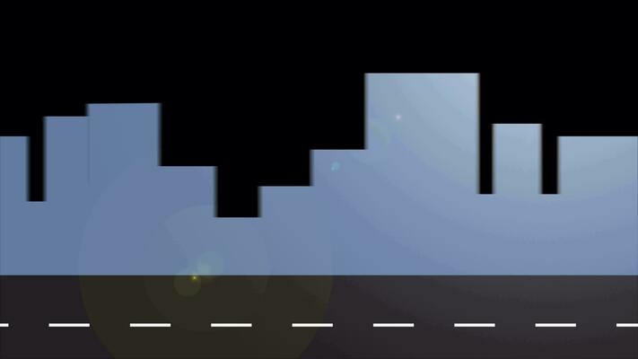 Animated Road Stock Video Footage for Free Download