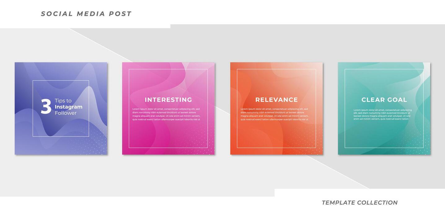 Instagram Post Collection Vector Art, Icons, and Graphics for Free Download