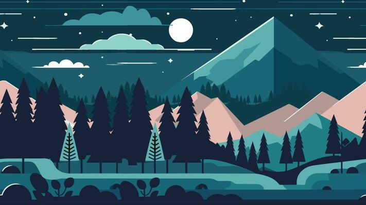 Parallax Animation Stock Video Footage for Free Download