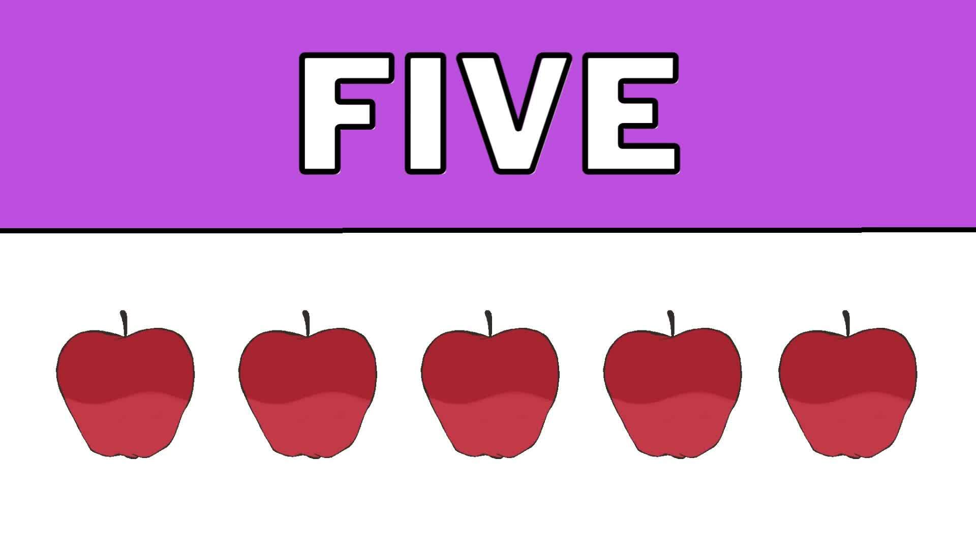 Kids learning animated video number counting video 36495625 Stock Video ...