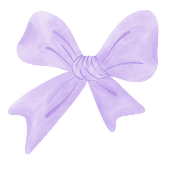 Purple Bow PNGs for Free Download