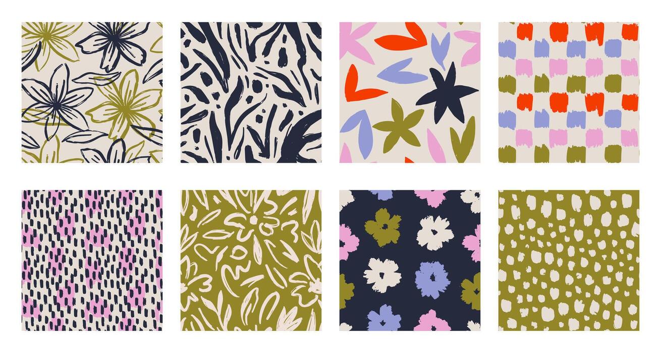 Abstract Seamless Pattern Vector Art, Icons, and Graphics for Free Download