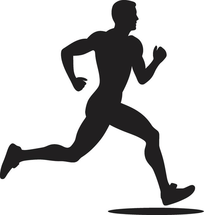 Athlete Running Vector Art, Icons, and Graphics for Free Download