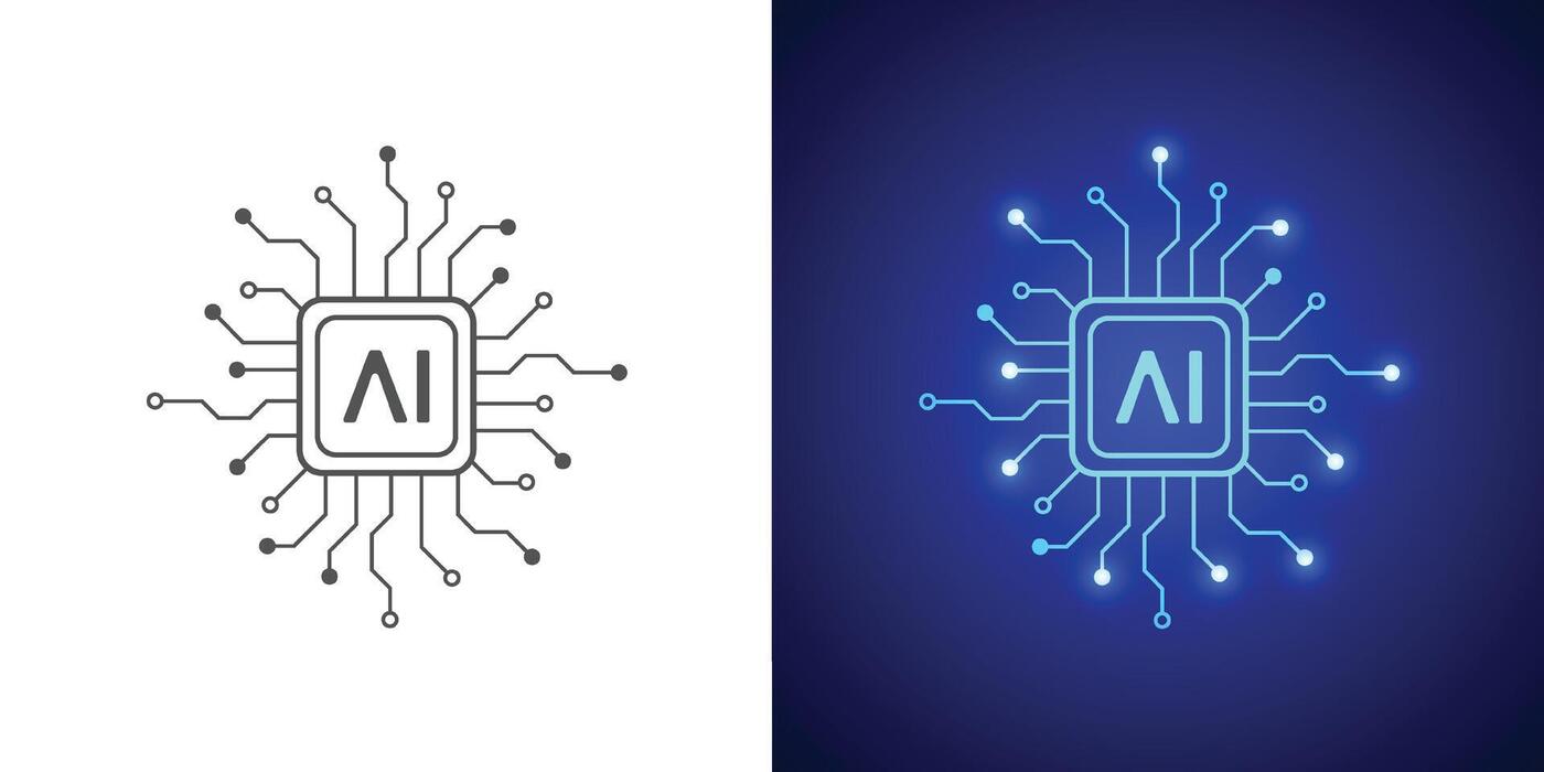 Ai Tech Logo Vector Art, Icons, and Graphics for Free Download