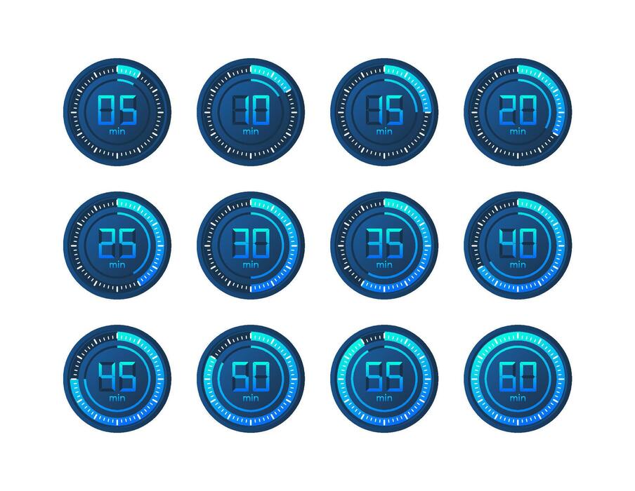 Timer Ui Vector Art, Icons, and Graphics for Free Download