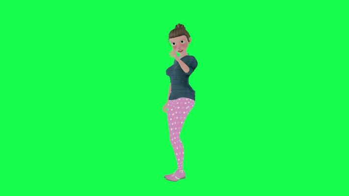 Lip Sync Animation Stock Video Footage For Free Download