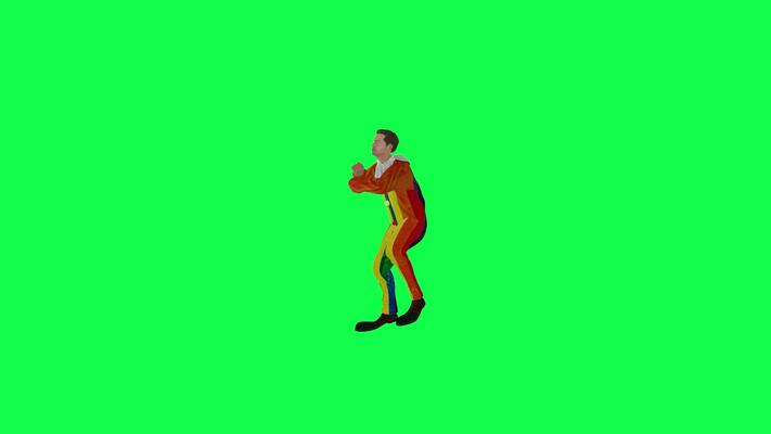 Strong Man Animation Stock Video Footage For Free Download