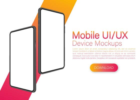 Mobile Ui Background Vector Art Icons And Graphics For Free Download