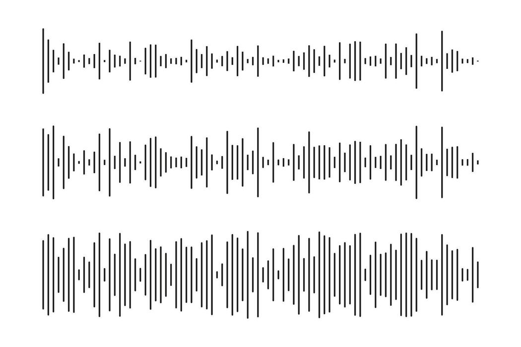 Sound Wave Pattern Vector Art Icons And Graphics For Free Download
