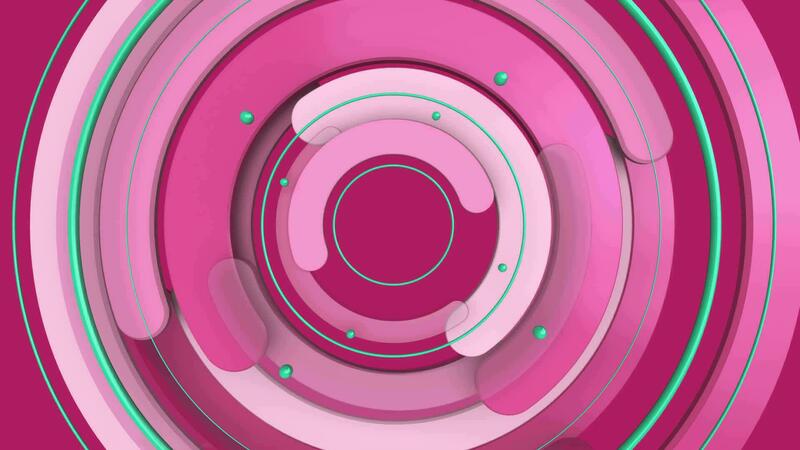 PINK ABSTRACT BACKGROUND CIRCLE ANIMATION LOOP 36717143 Stock Video at Vecteezy