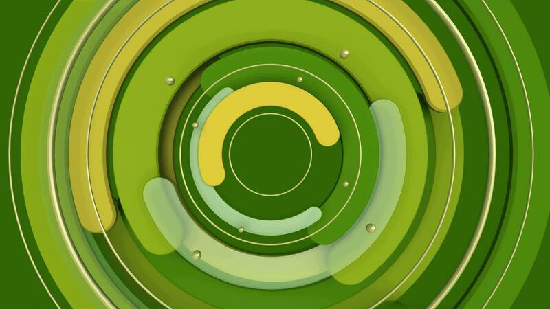GREEN ABSTRACT BACKGROUND CIRCLE ANIMATION LOOP 36717146 Stock Video at Vecteezy