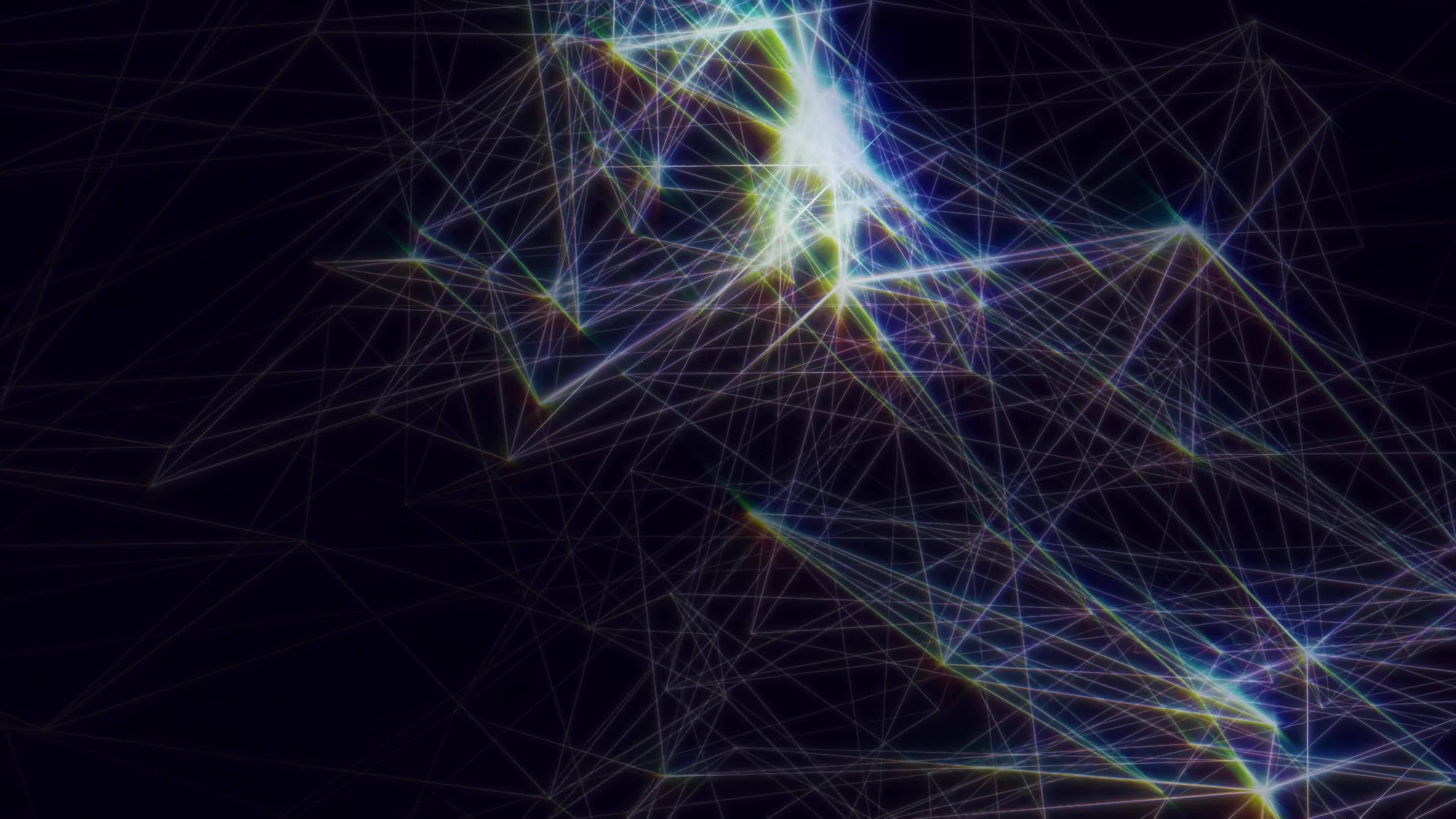 Abstract Digital Connection Moving Lines Technology Background