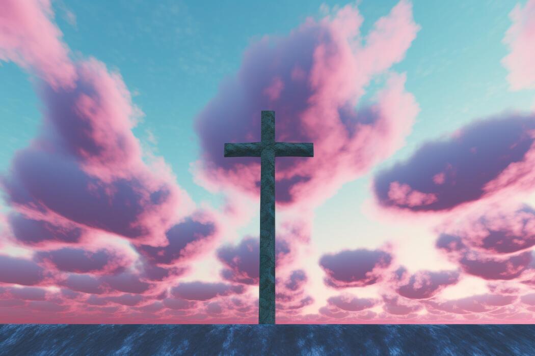 Cross With Clouds Stock Photos, Images and Backgrounds for Free Download