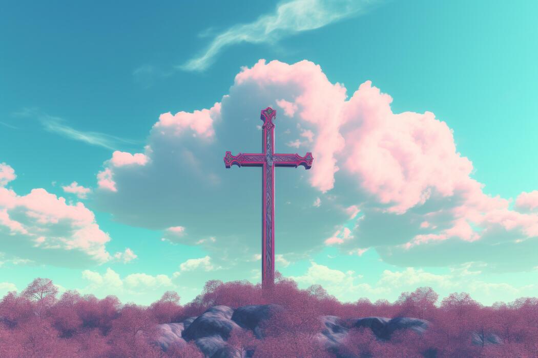Cross With Clouds Stock Photos, Images and Backgrounds for Free Download