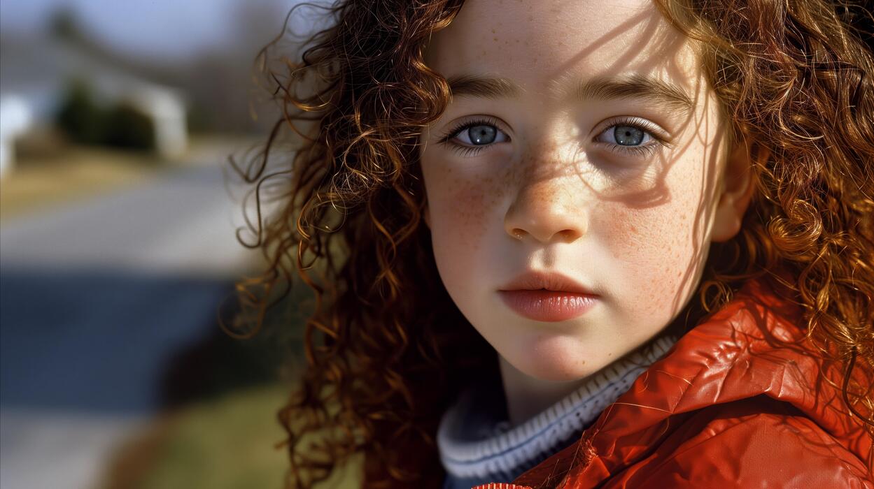 Little Girl Curly Hair Stock Photos, Images and Backgrounds for Free ...
