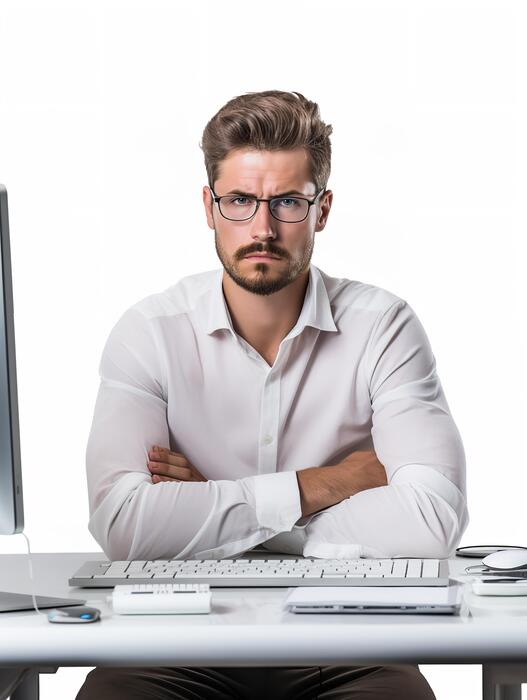 Guy At Computer Stock Photos, Images and Backgrounds for Free Download