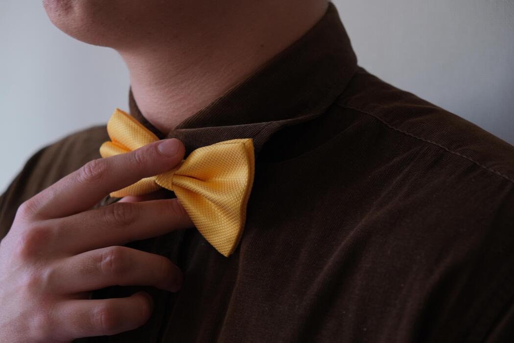 Golden Bow Tie Stock Photos, Images and Backgrounds for Free Download